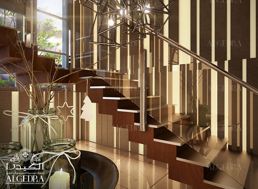 Villa Entrance - Lobby Design - Modern - Staircase - Other - by Algedra ...