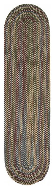Colonial Mills Worley Runner Braided Rug, 30"x168" Runner ...