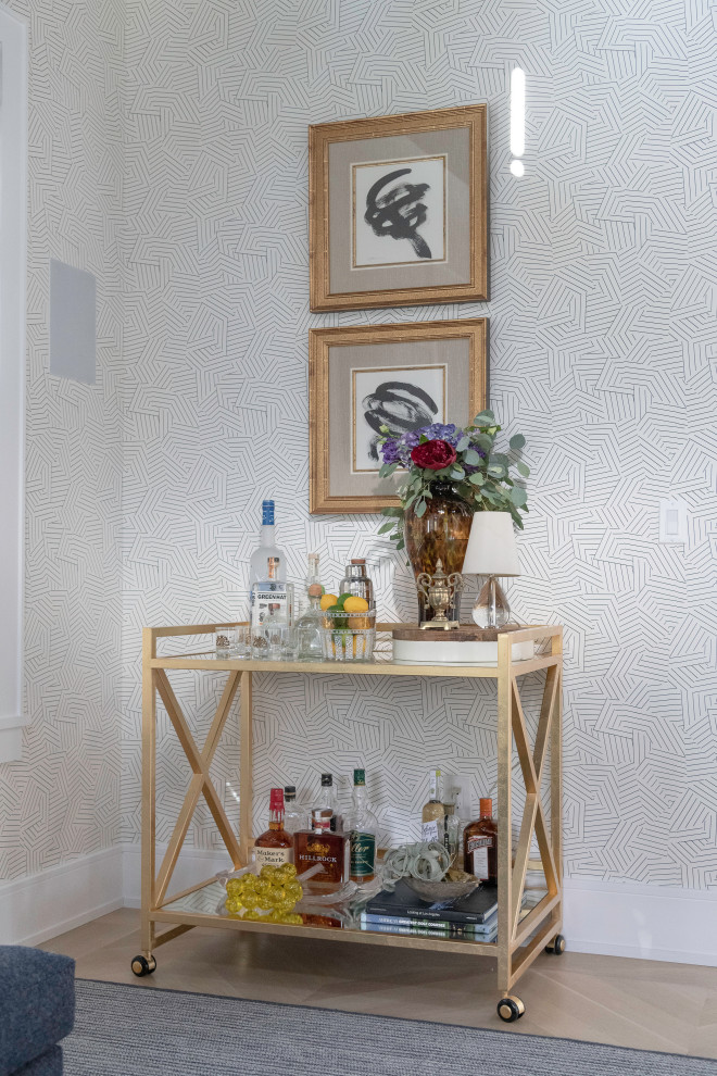 Coastal Contemporary - Beach Style - Home Bar - New York - by Prudence ...