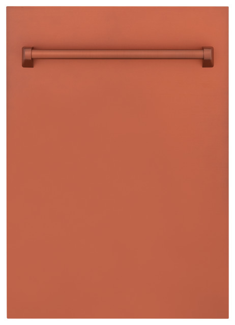 ZLINE 18" Tall Tub Dishwasher, Copper With Stainless Steel Tub DWV-C-18 ...