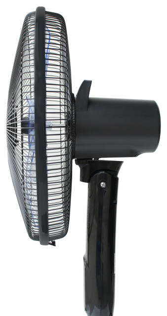 16″ DC-Motor Energy Saving Stand Fan with Remote and Timer – Piano ...