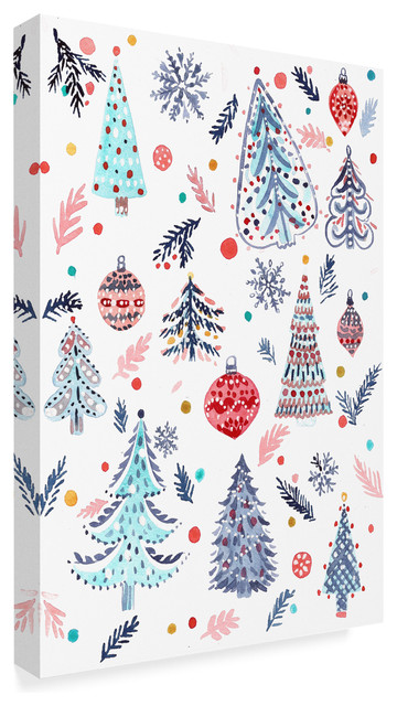 "Christmas Trees" by Irina Trzaskos Studio, Canvas Art, 30"x47 ...