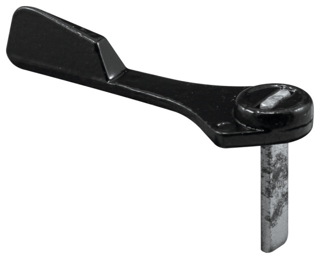 Black Sliding Door Latch Lever - Traditional - Door Hardware - by Prime ...