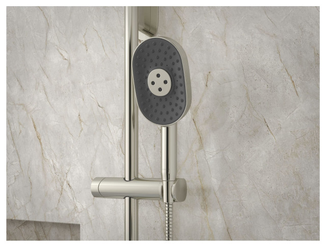 Kohler 26284-CP Statement 2.5 GPM Multi Function Hand Shower ...