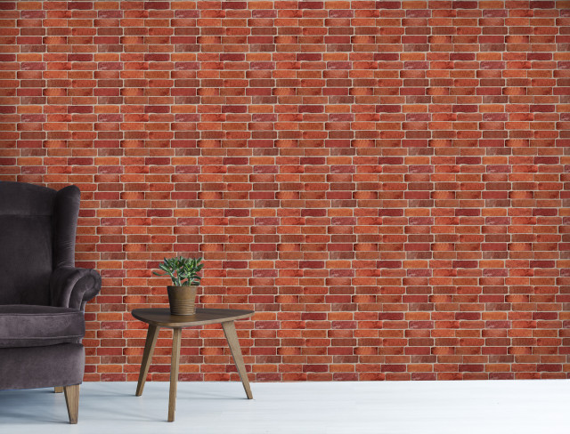 3D Wall Panel Featuring Old Red Brick Design 23.5 by 17.25 Inches 572OR ...