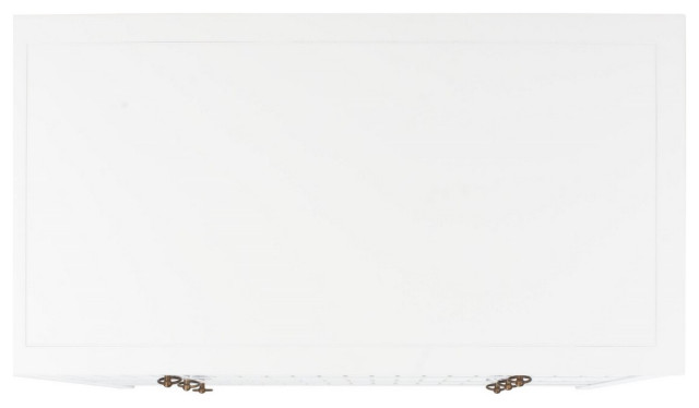 Safavieh Tegan 3 Drawer Chest, White, #N/A - Transitional - Accent ...