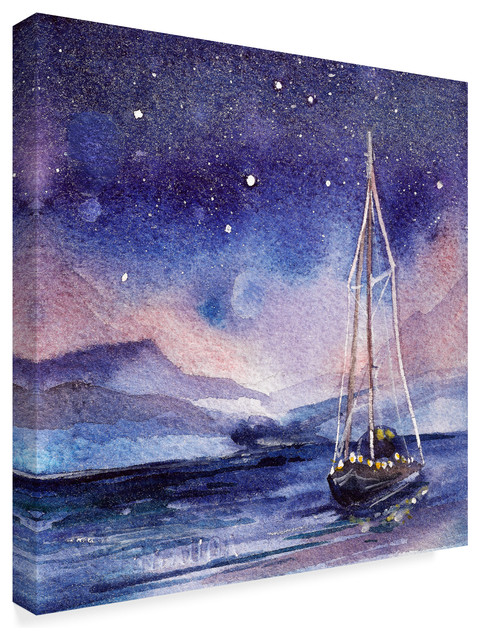 "Coastal III" by Irina Trzaskos Studio, Canvas Art, 35"x35" - Beach ...