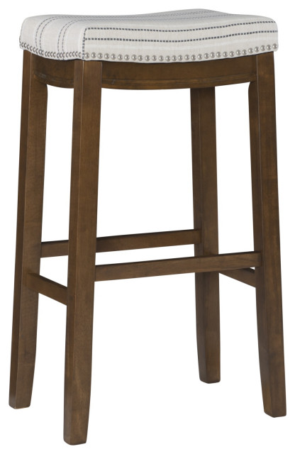 Claridge Natural Bar Stool - Transitional - Bar Stools And Counter ...