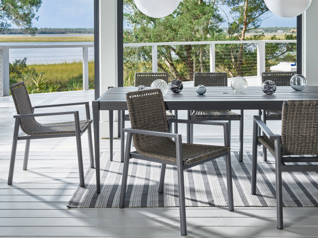 Panama Dining Chair - Tropical - Outdoor Dining Chairs - by Universal ...