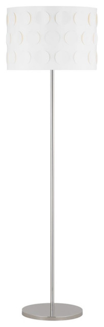 Kate Spade Dottie 1-Light Floor Lamp KST1011PN1, Polished Nickel ...