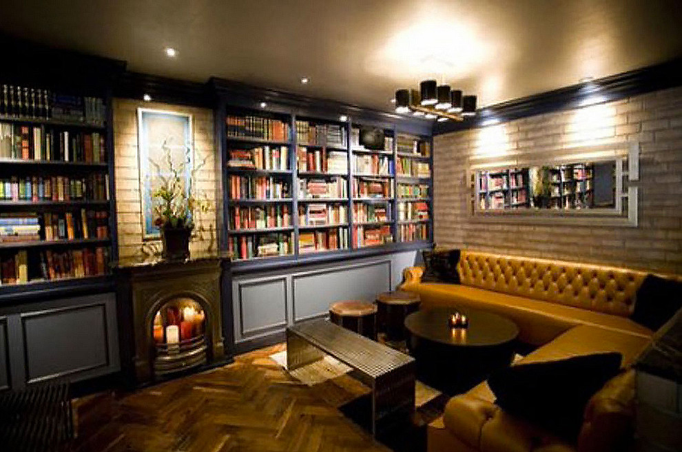 Custom Projects- Library Bar - Traditional - Los Angeles - by EKLA HOME ...