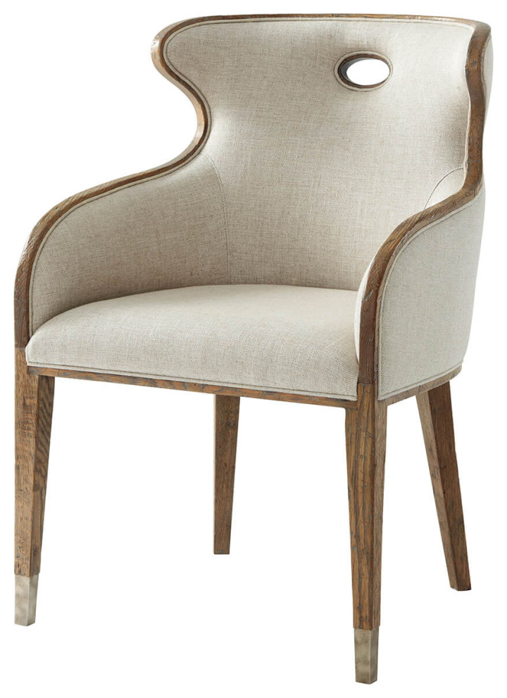 Modern Scoop Back Dining Chair - Transitional - Dining Chairs - by ...
