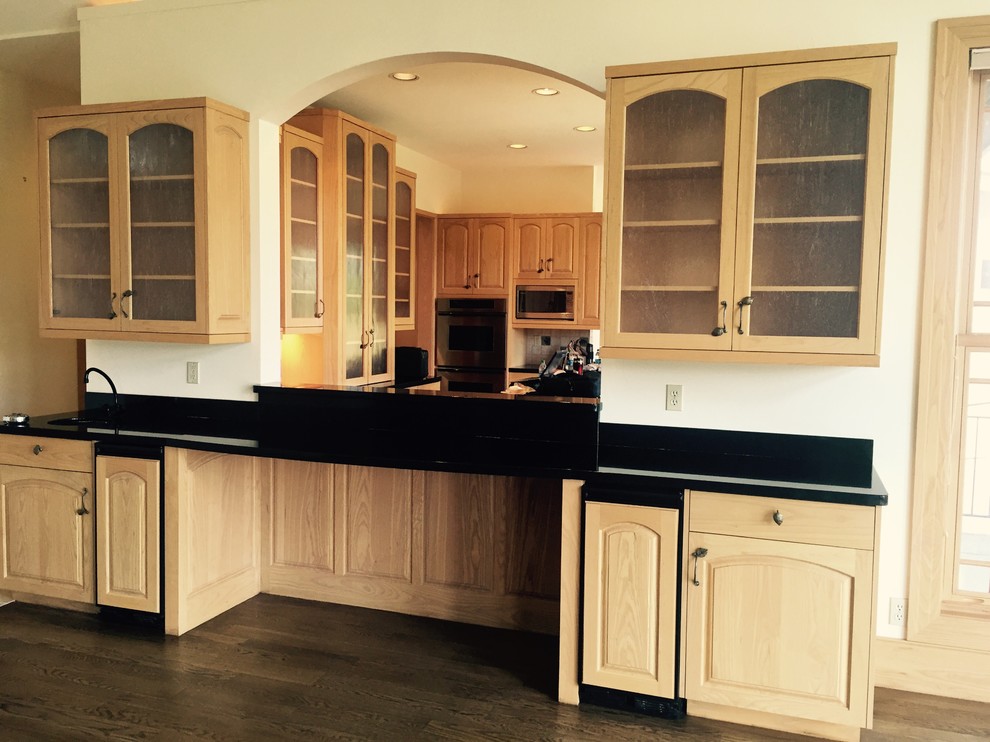 Light colored woodwork