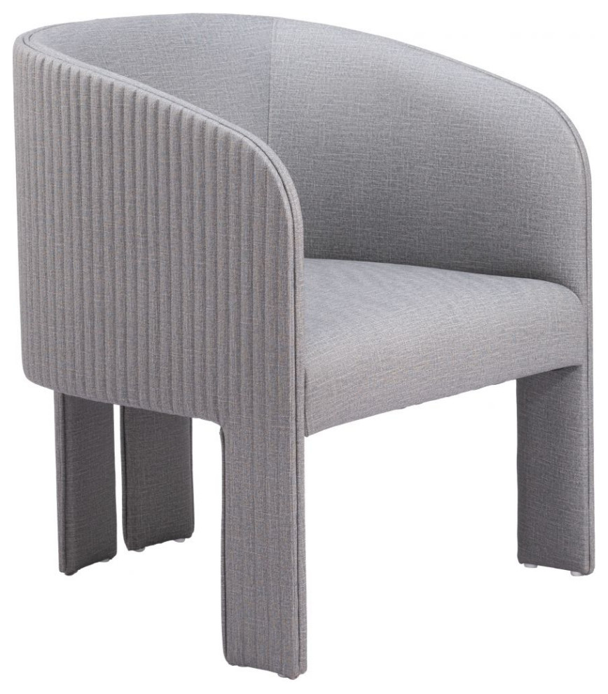 Hull Accent Chair, Slate Gray - Modern - Armchairs And Accent Chairs ...