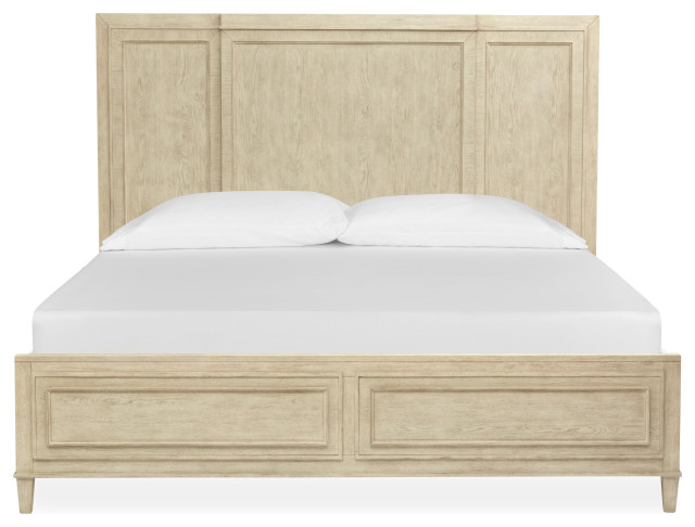 Complete Panel Bed, Cal King - Transitional - Platform Beds - by ...