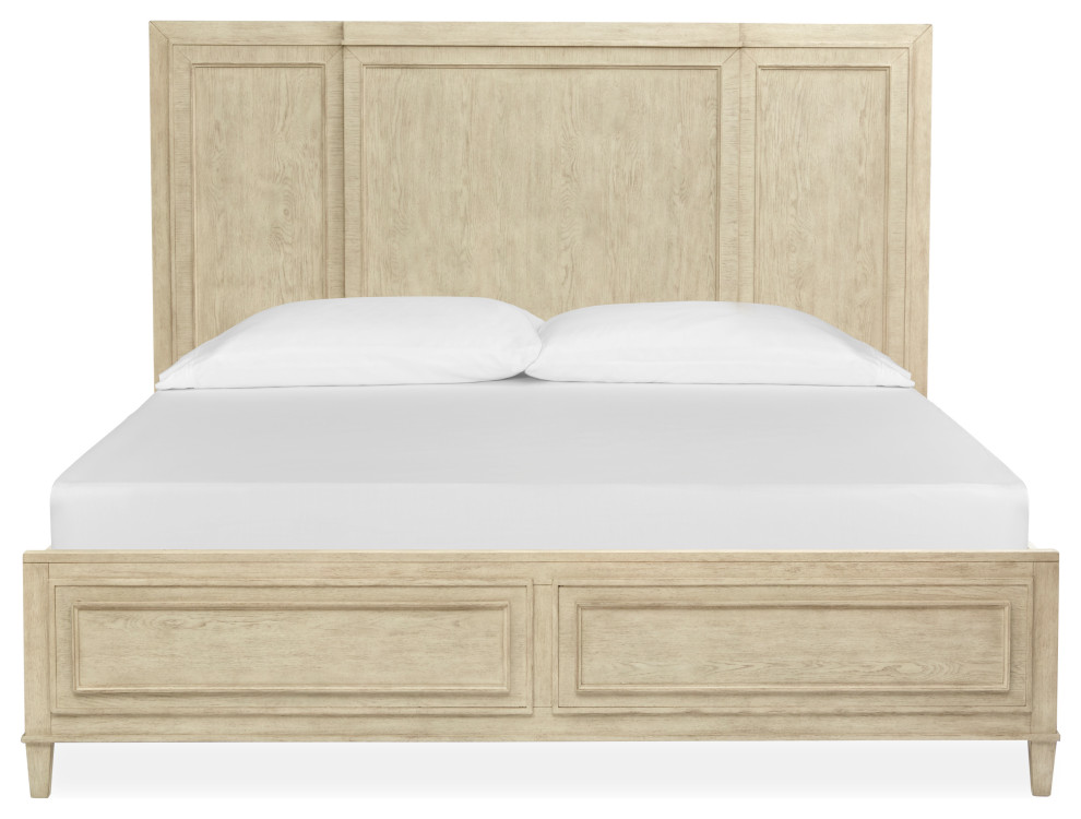 Complete Panel Bed, Cal King - Transitional - Platform Beds - by ...