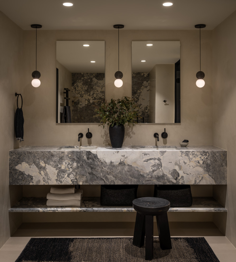 Seattle South Lake Union High Rise Condo - Contemporary - Bathroom ...