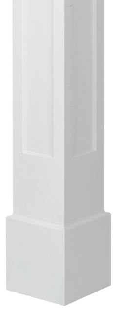 Endura-Craft Craftsman Classic, Square Non-Tapered, Recessed Panel ...