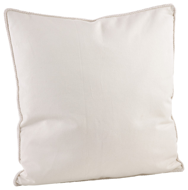 Cord Trim Throw Pillow, 22" - Contemporary - Decorative Pillows - by ...