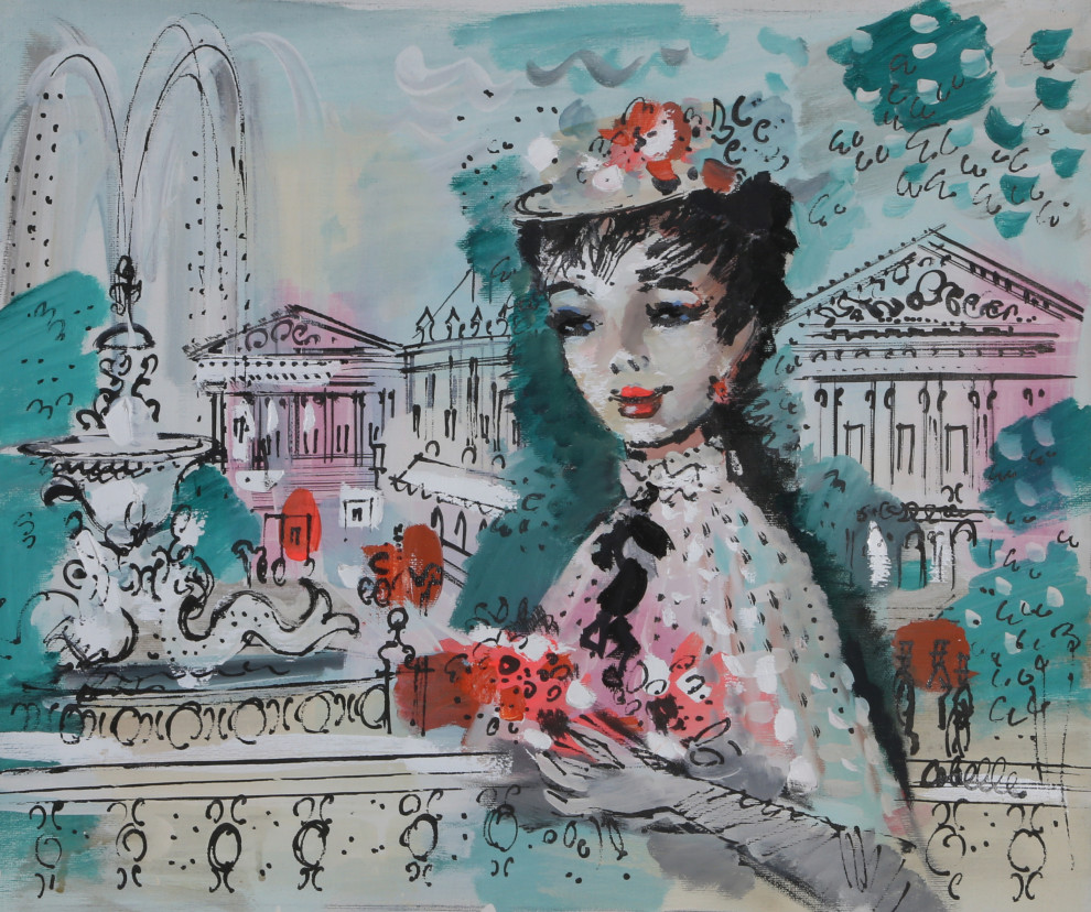 French Portrait 1, Charles Cobelle, 20x24 - Contemporary - Paintings ...