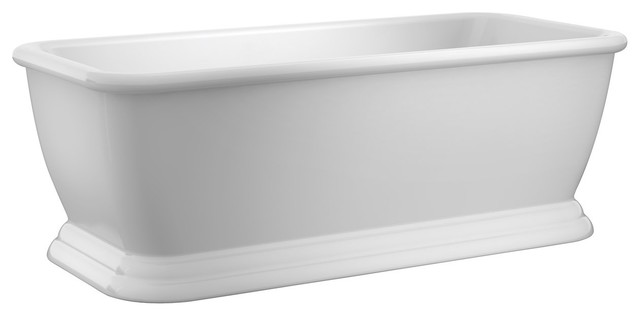 Verron Acrylic Rect Tub 69 - Contemporary - Bathtubs - by Basin And ...