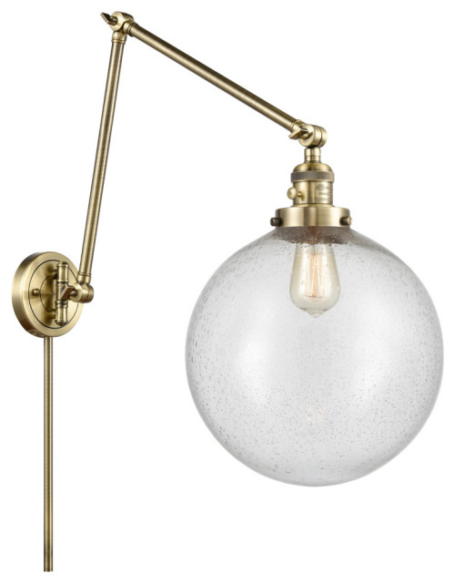 Beacon Swing Arm With Switch - Industrial - Swing Arm Wall Lamps - by ...