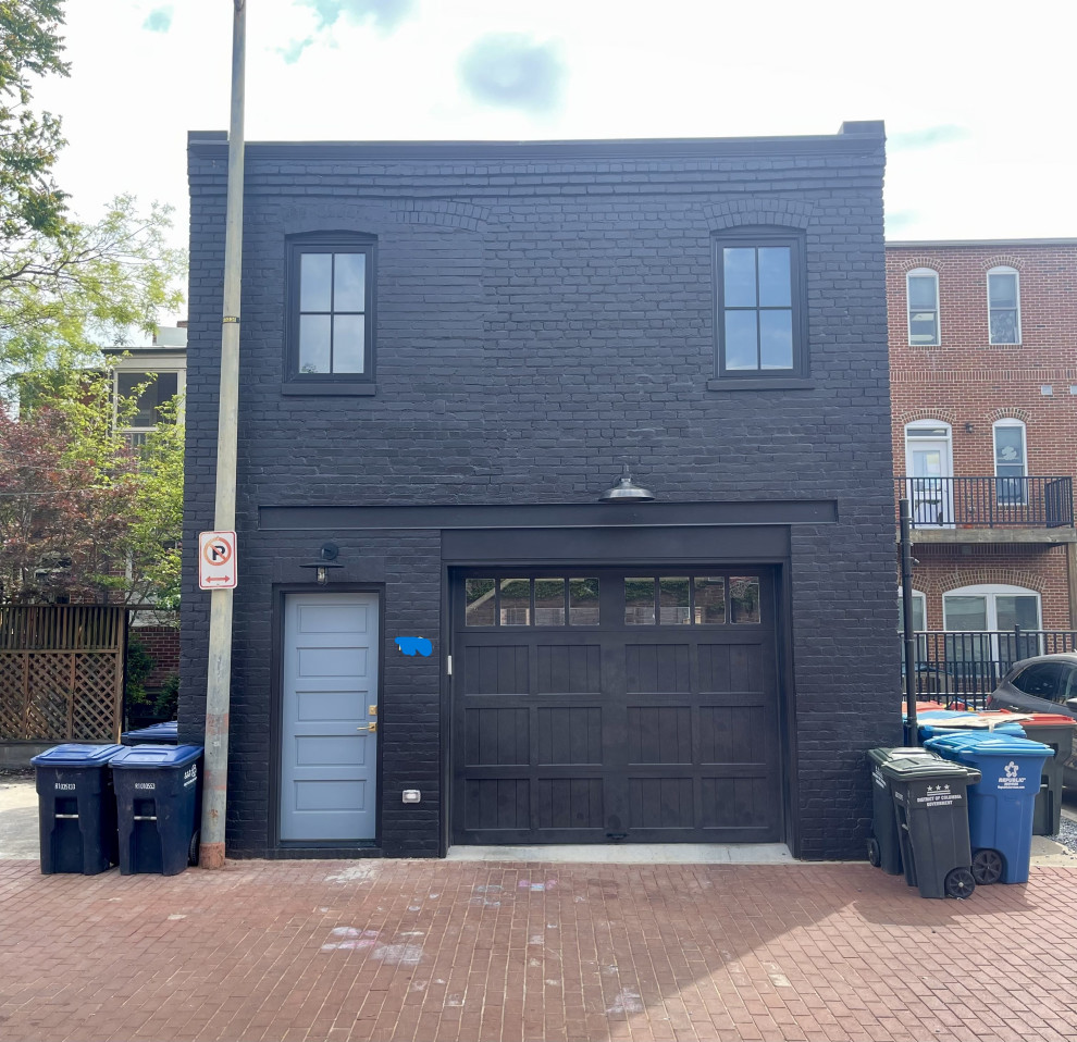 Carriage House Alley View -After Picture - Traditional - Garage - DC ...