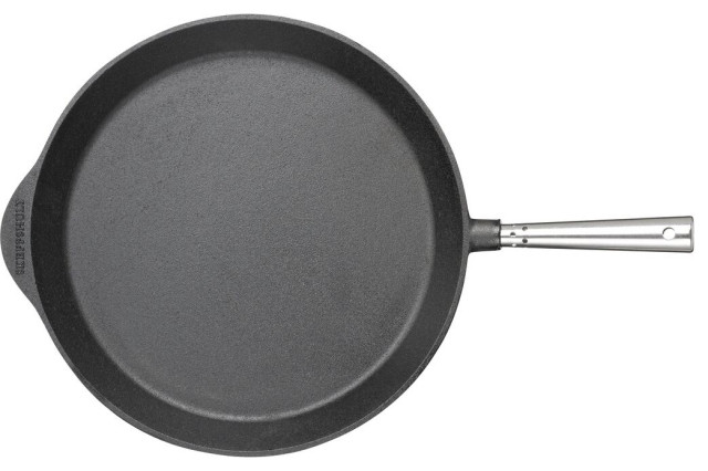Skeppshult Stainless Steel Frying Pan with Handle, 36 cm | Black ...