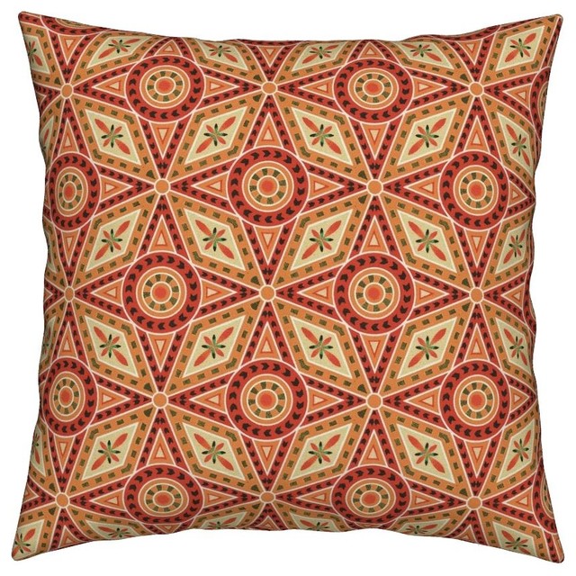 Medieval Renaissance Sca Geometric Abstract Throw Pillow - Contemporary ...