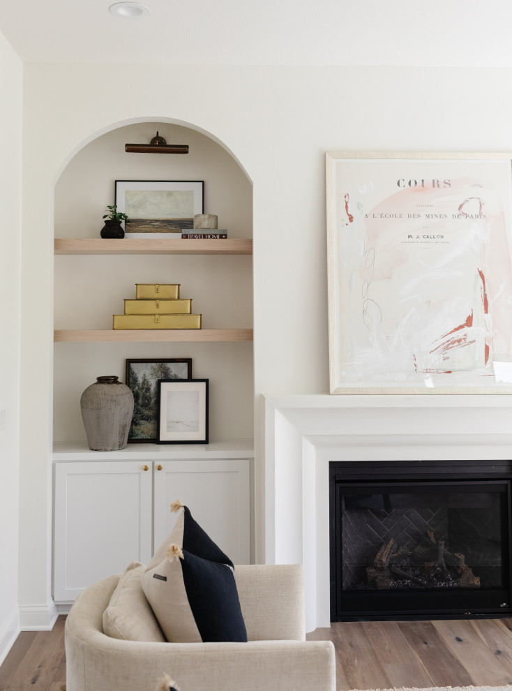 Caliber Homes x Amethyst Home - Transitional - Living Room - Omaha - by ...