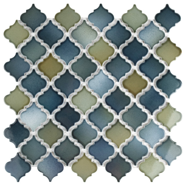 Hudson Tangier Mosaic Floor and Wall Tile, Atlantis, Sample ...