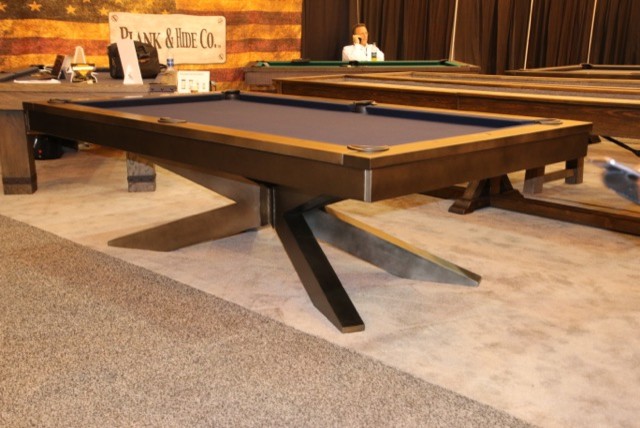 Xander Modern Pool Table w/White Glove Delivery - Industrial - Game Tables - by Sawyer Twain | Houzz
