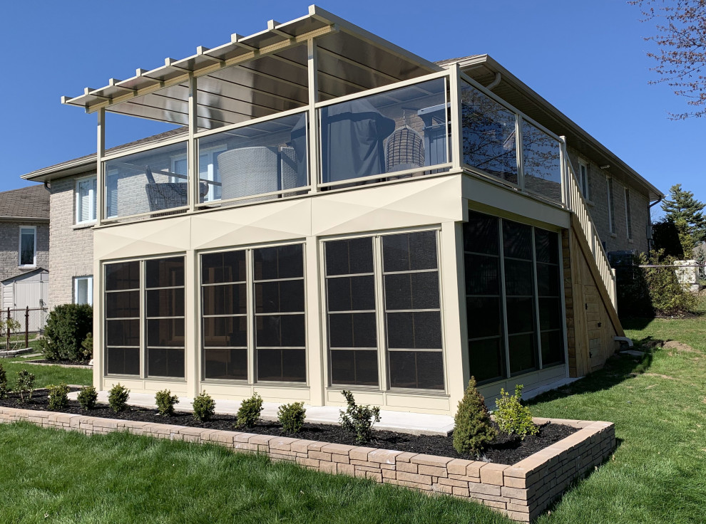 Patio Cover- Railing- Stacking Windows - Patio - Toronto - von Craft ...