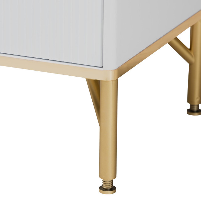 Iona Glam Collection - Contemporary - Nightstands And Bedside Tables ...