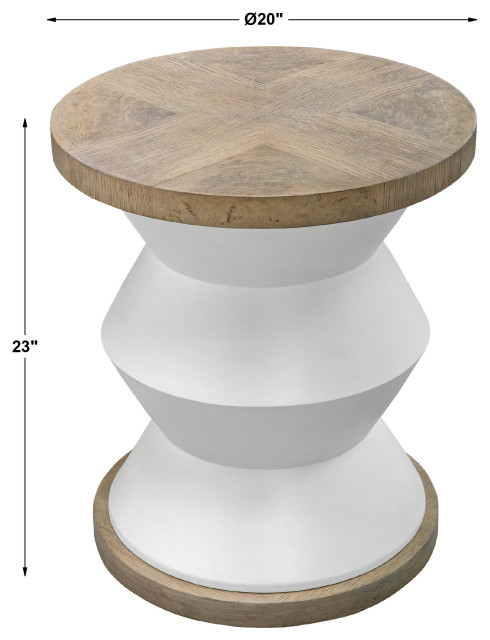Spool Side Table - Transitional - Side Tables And End Tables - by ...