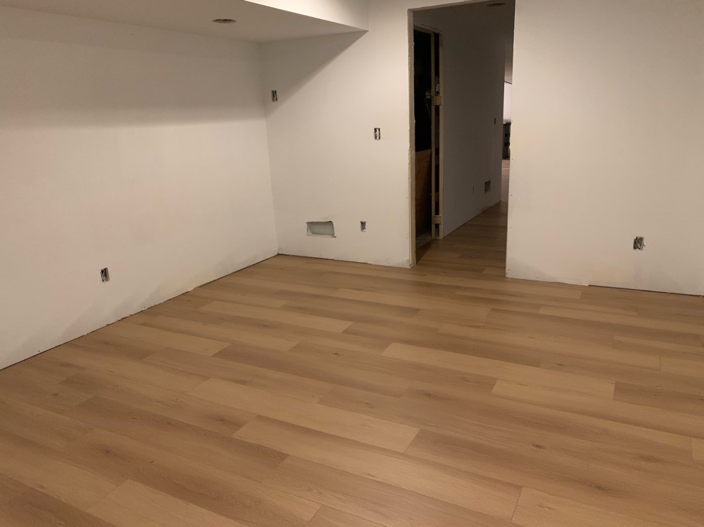 Greige color for basement