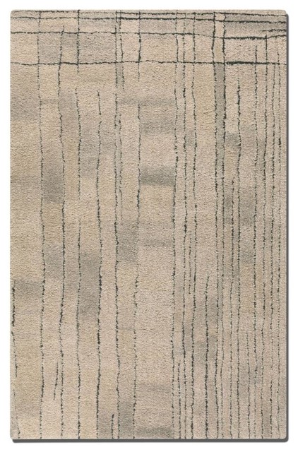 Khaki Tangier 9ft. X 12ft. Rug - Contemporary - Area Rugs - by ...