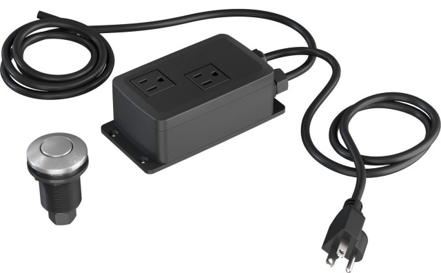 PROFLO PFAS202Z Dual Outlet Air Switch - Kitchen Fixture Parts - by ...