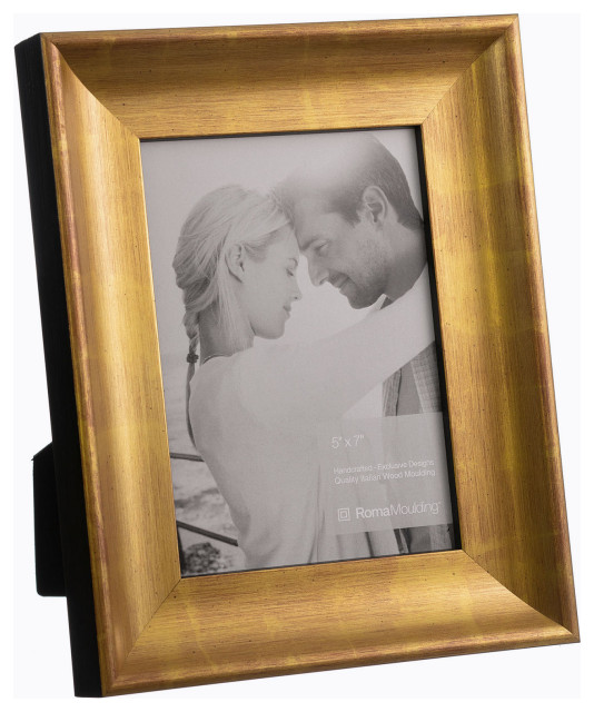 Rubbed Silver Classic Medium Width Table Top Frame, 5" x 5 ...