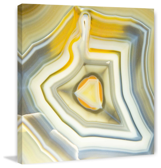 "Alabaster" Painting Print, Wrapped Canvas, 32"x32" - Contemporary ...