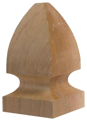 French Gothic Finial for a 4" Post, 4" - Transitional - Stair Parts ...
