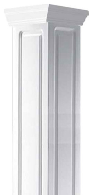Craftsman Classic Square Non-Tapered, Double Raised Panel Column ...