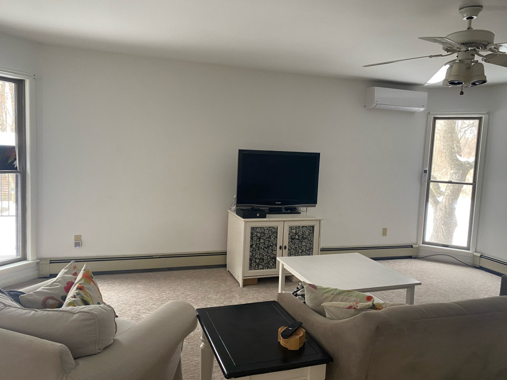 Installing shelving over baseboard radiators?