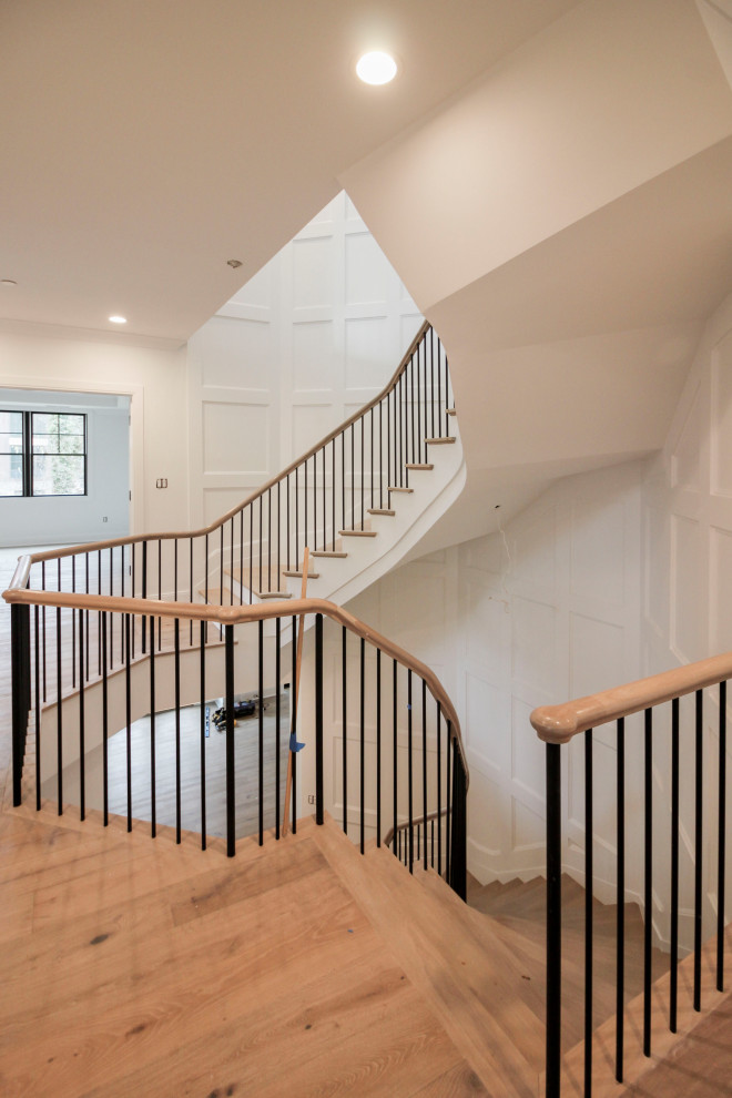 100_Hexagonal Floating-Staircase, Bethesda MD 20817 - Transitional ...
