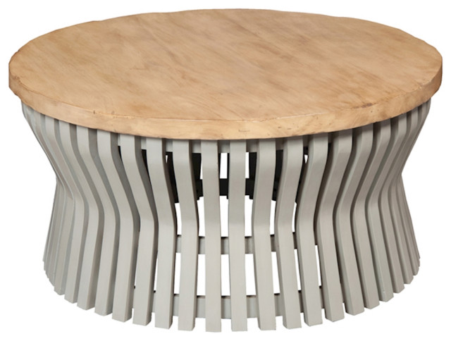 ELK HOME 714034 Drum Cocktail Table - Transitional - Coffee Tables - by ...