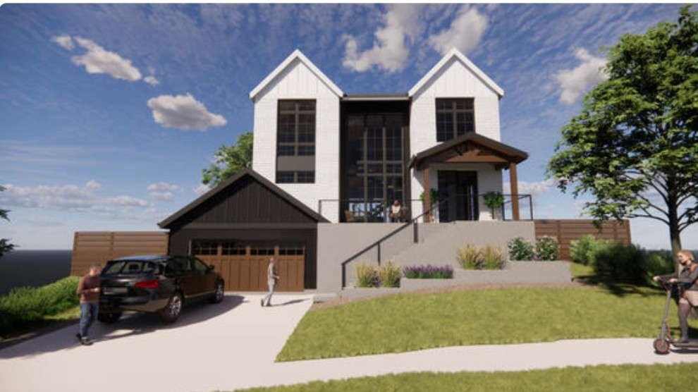 A new build from the front