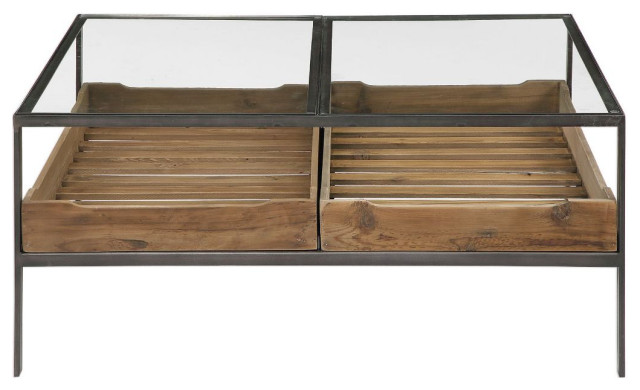 Uttermost Silas Coffee Table - Industrial - Coffee Tables - by ...