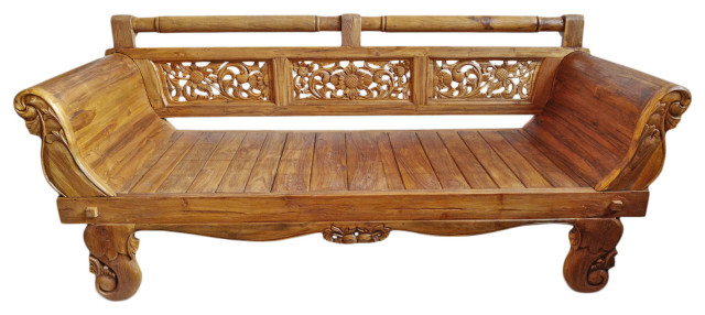 Sleigh Arm Daybed - Traditional - Daybeds - by Design Mix Furniture | Houzz