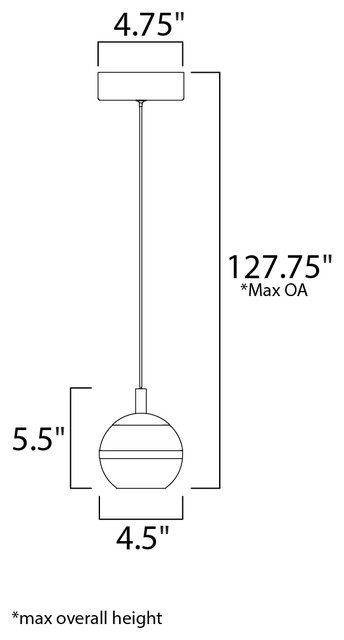 Swank LED 1-Light Pendant - Contemporary - Pendant Lighting - by ...