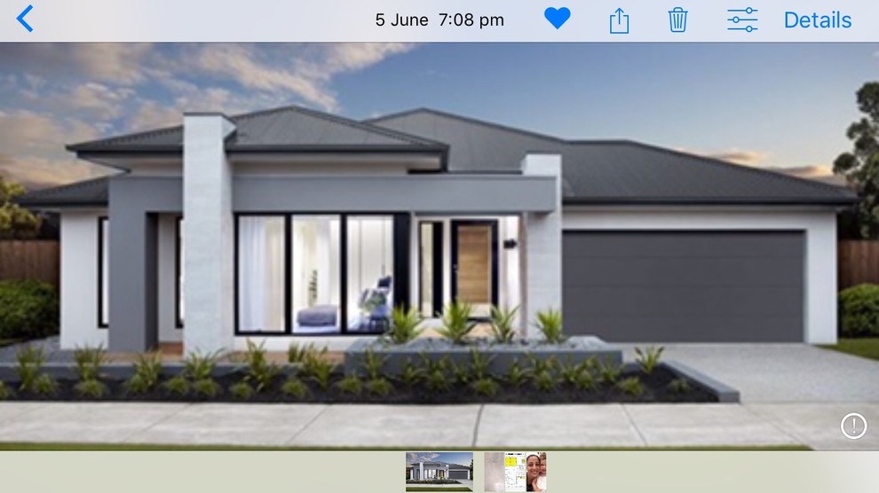 Black window frames with what colour roof & facade? | Houzz AU